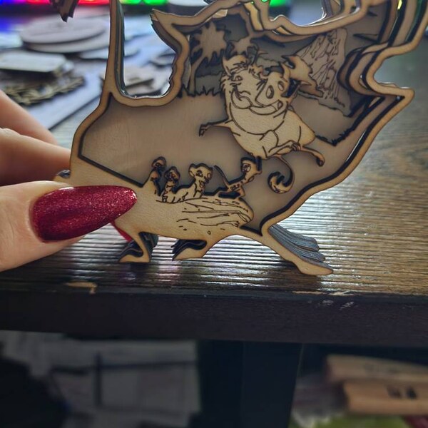 Laser Cut Files - 8 Layer Art Piece for Glowforge - Multi-layer - Etsy