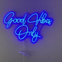 LED Neon Sign one for First Birthday Party, Scenery for Photo Studio ...