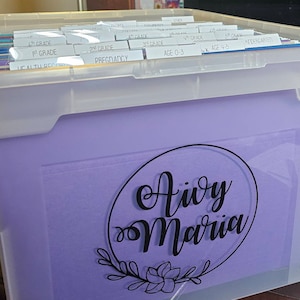 Children's Milestone Box DIY Kit Kids Memory Box Kit School Memory Box ...