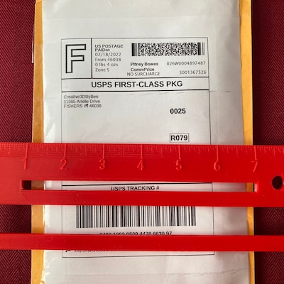 USPS Letter and Small Package Thickness Guage and Measurement Tool ...
