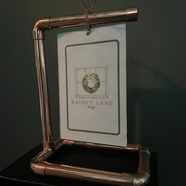 COPPER TABLE NUMBER Stand/display s-frame Tall Version Perfect for ...