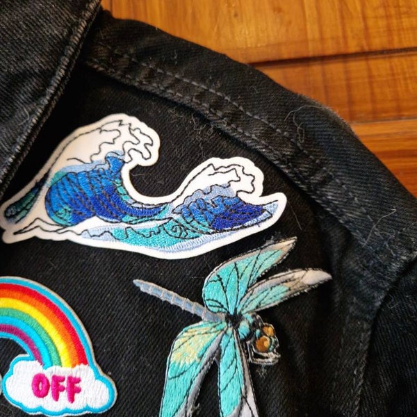 Iron-on Large Sea Turtle Patch/turtle Badge/marine Animal Patch ...