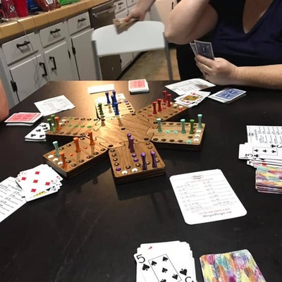 8 Player Modular Fast Track Board Game - Etsy