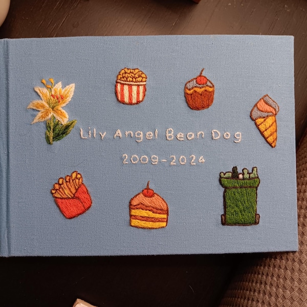 Wild Flower Embroidered Compact Mirror Comes With a Drawstring Bag ...