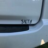 SALTY. Vinyl Decal Bumper Sticker, Set of 2 Salty Beach, Salty Bitch ...