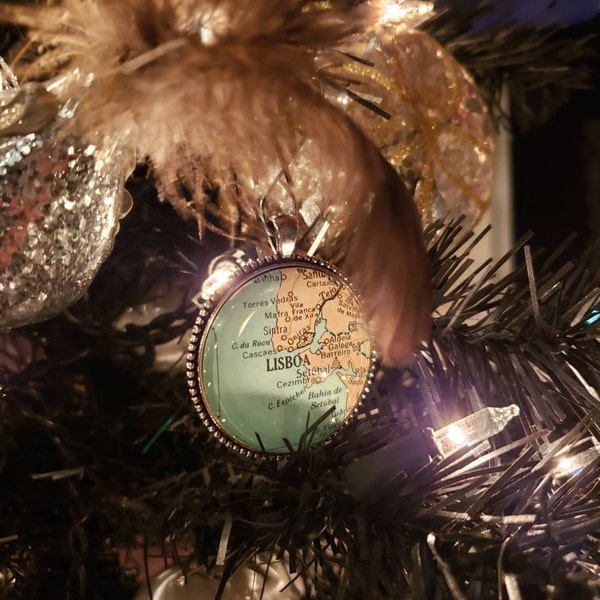 Italy Map Ornament, Italy Ornament, Christmas Ornament, Rome, Naples ...