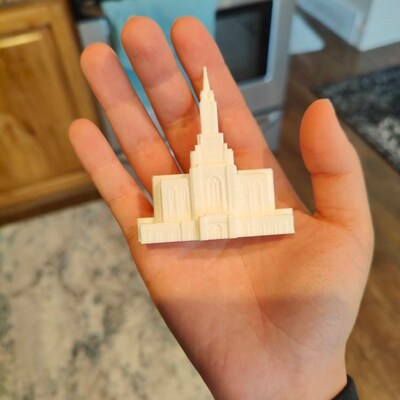 Portland Oregon Latter-day Temple Model Statue LDS the Church of Jesus ...