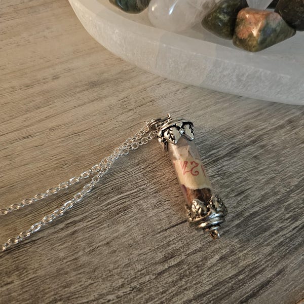 Witchcraft Amulet - Protection - Wiccan Jewelry Witchy Necklace Occult ...