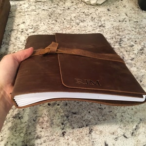 Extra Large Journal Hand Bound Journal Personalized Gift for | Etsy