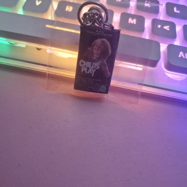 Miniature VHS Inspired Movie Keychain Charm Tons of Titles You Choose ...