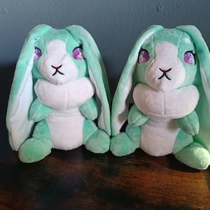 Sitting Rabbit Plush Animal Sewing Pattern .pdf Tutorial Bunny ...