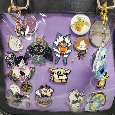 Garbage Goth Pin Punk Animals Enamel Pins - Etsy