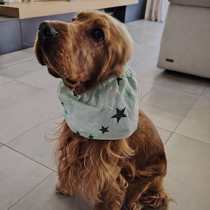Cacao Breathable Muslin Dog Snood Cocker Spaniel Cotton Summer Snood ...