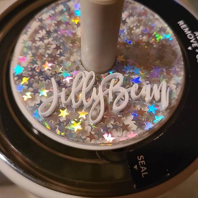 Engaged Cake Topper With Date, We're Engaged, Couples Names Cake Topper ...