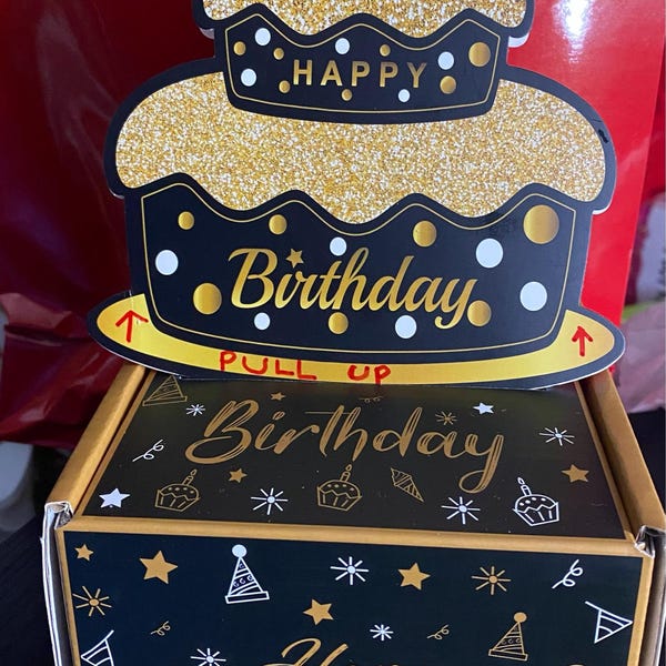 C03-3D Fish Tank Greeting Card With Playful Swirling Fish - Handcrafted ...