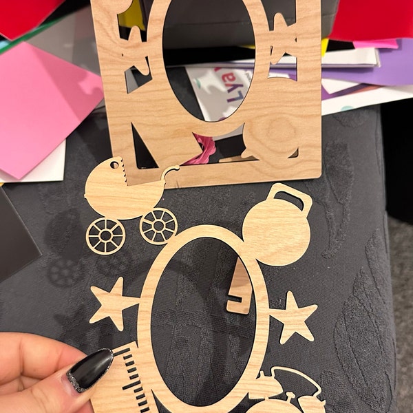 Laser Cut DXF Files Cnc Router Cake Topper Happy Birthday 4mm Plywood ...