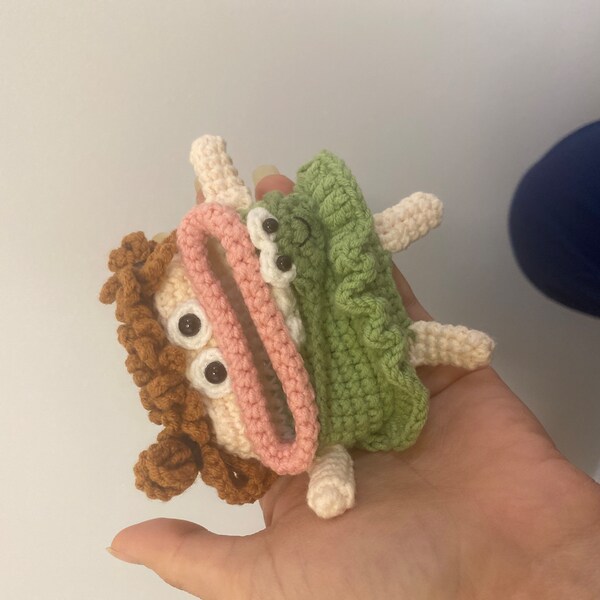 Nanalulu Handmade Crochet Sausage Lips Mobile Phone Baggrandma Grace ...