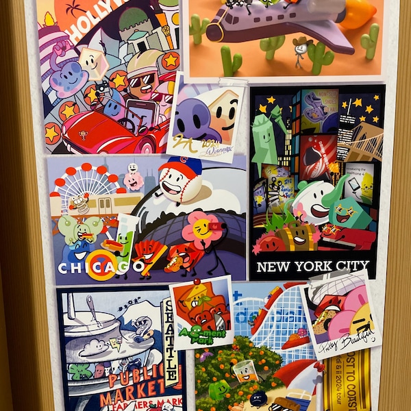 BFDI Three Print Discounted Bundle (11" X 17") Posters - Etsy