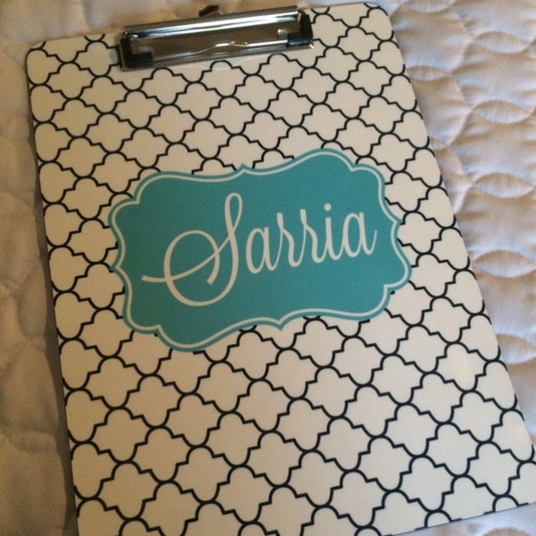 Personalized Clipboard - Reverse Clover - Design Your Own - Etsy