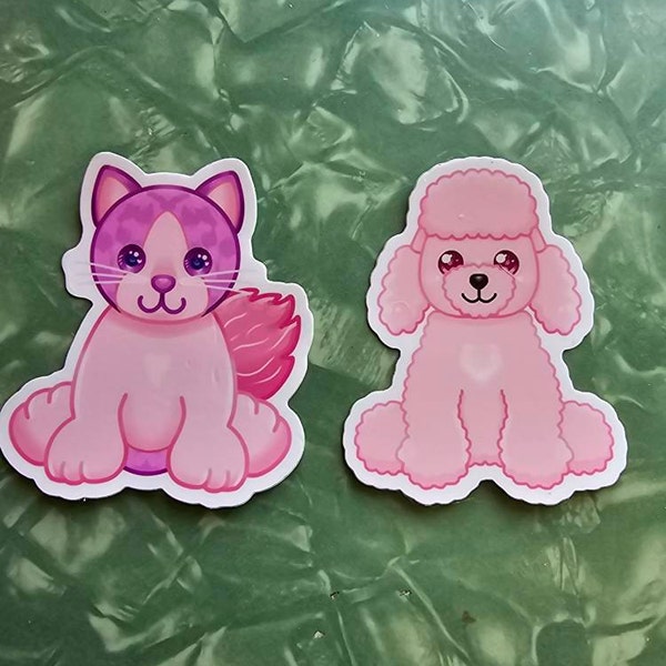 Webkinz 3" Vinyl Sticker Cuties - Etsy