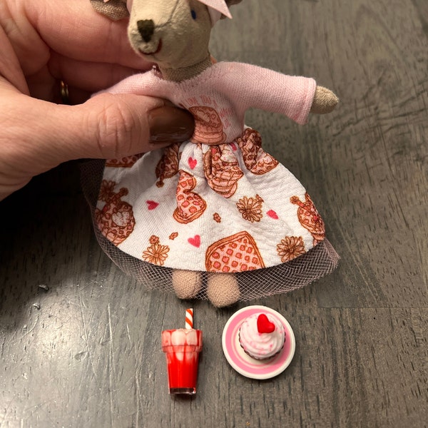 Maileg Ice Princess Party Dress, Snowflake Snowdaze Outfit Big Sister ...