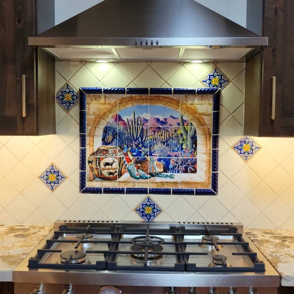 Arizona Artwork Mural 1 Southwestern Art Home Decor Interior Design ...