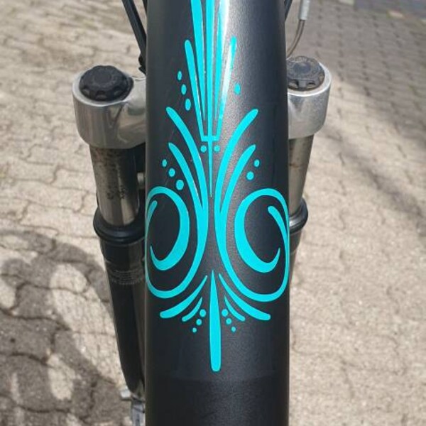 Fun Decorative Bicycle Stickers, Flowers and Butterfly, Bike Decals. - Etsy