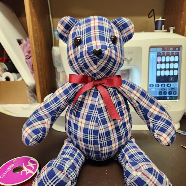Memory Bear Pattern, Teddy Bear Sewing Pattern Pdf, Memory Bear ...