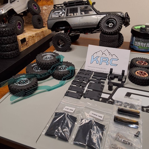 1:24 Scale Modular 20"x38" RC Rock Crawling Course 3D Print FILES ...