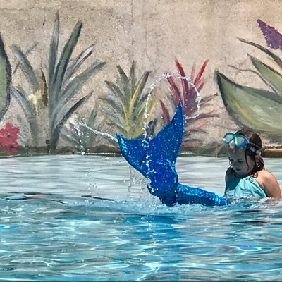 Mermaid Tail Walkable/swimmable With Invisible Zipper Bottom add ...