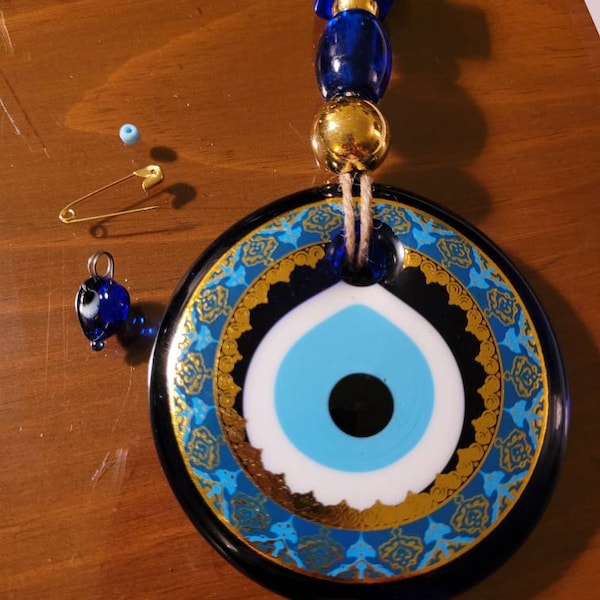 Evil Eye Wall Hanging, House Protection, Home Decor, New Home Gift Idea ...