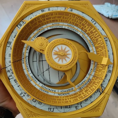 Dial of Destiny Indiana Jones Prop Replica Articulating Archimedes Dial ...