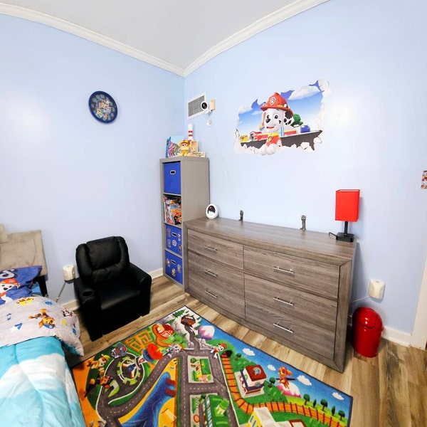 Paw Patrol Wall Sticker - Marshall Broken Wall Decal - Etsy