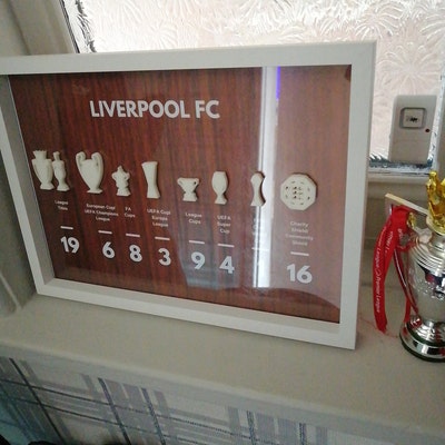 Liverpool FC Champions Wall Trophy Box - Etsy