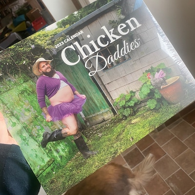 Chicken Daddies Wall Calendar 2024 Better Hens & Gardens Edition Funny ...