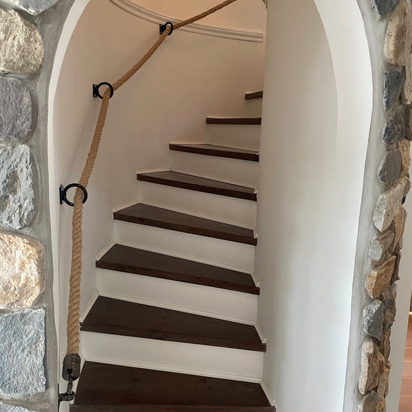 Modem Rope Handrail - Etsy