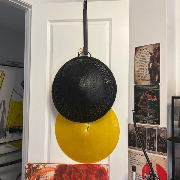 Bamboo Hat Chinese Hat Japanese Hat Conical Hat Dia 14. and 7 High - Etsy