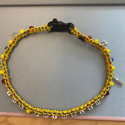 Option3 Custom Made Paracord Hash House Harriers Necklaces glass Beads ...