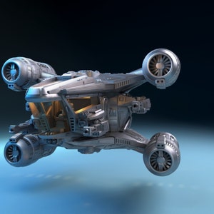 Sci Fi Grasshopper Spaceship 3d Printed Kill Team 28mm - Etsy