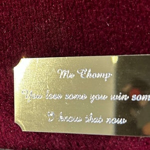 Trophy Base / Plinth, Weighted Square Black Trophy Base, Ideal for ...