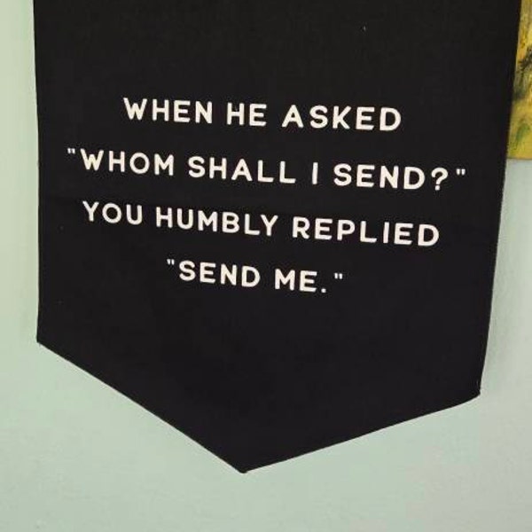 Custom Quote Banner | Custom Pennant With Any Quote in Rustic Style ...