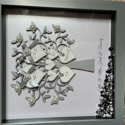 Silver Wedding Anniversary Gift 25th Anniversary Gift, Personalised ...