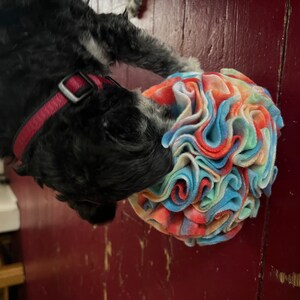 Snuffle Ball, Treat Dispenser, Treat Ball, Canine Enrichment, Keep Dogs ...