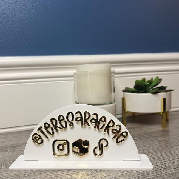 Laser Cut Name | Business Watermark | Physical Watermark | Acrylic Tag ...
