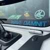 Wave Damnit Decal - Etsy