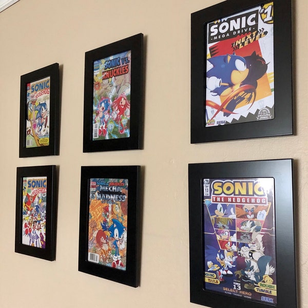 Comic Book Frames - Pack of Six Frames - Save Buying in Bulk - Display ...