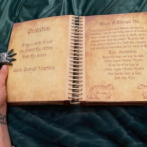 Halloweentown Inspired Spell Book Pages. - Etsy
