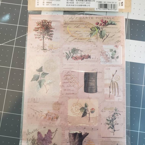 Burn Effect Tape, Vintage Inspired Washi Tapes, Special-shaped Masking ...