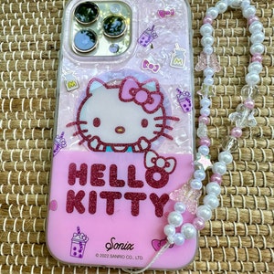 Red Pearl Phone Charm Strap - Etsy