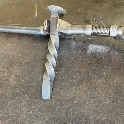 Blacksmith Twisting Wrench Scroll Anvil Forge Tools SALE Railroad Spike ...